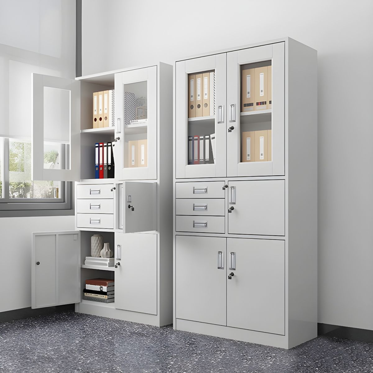 2-Door Metallic Office Safe Cabinet - Tamco , Office Cabinets