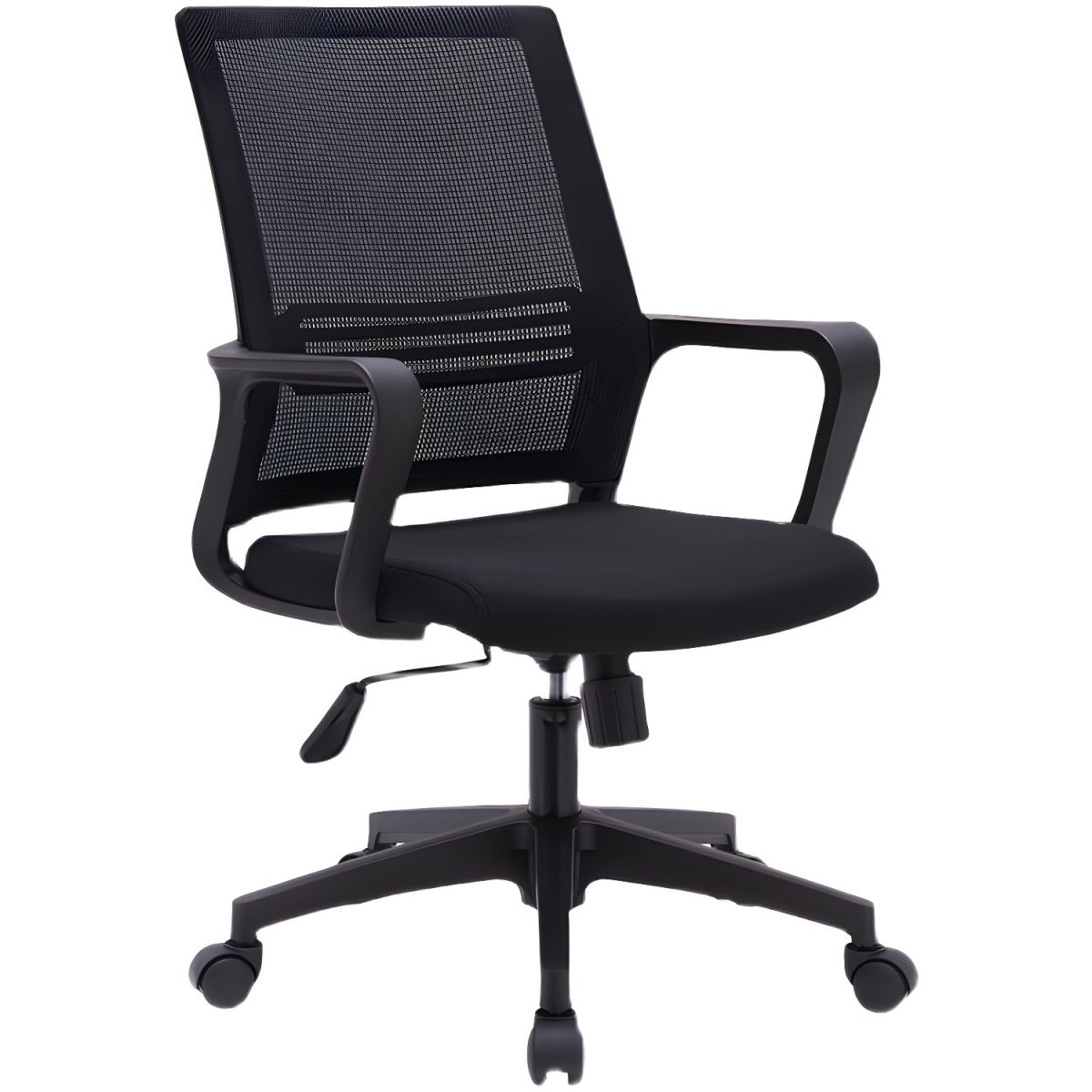 Black Fixed Arms Office Chair - Tamco - office chairs for sale