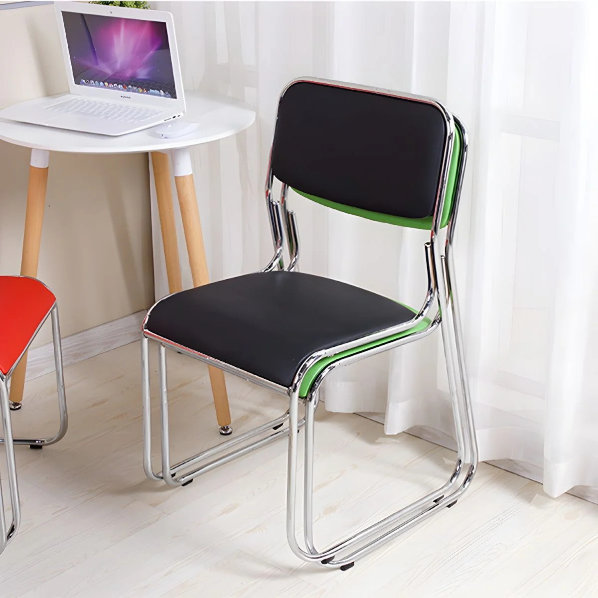 Chrome Office Guest Seat - Tamco - Classy furniture collection