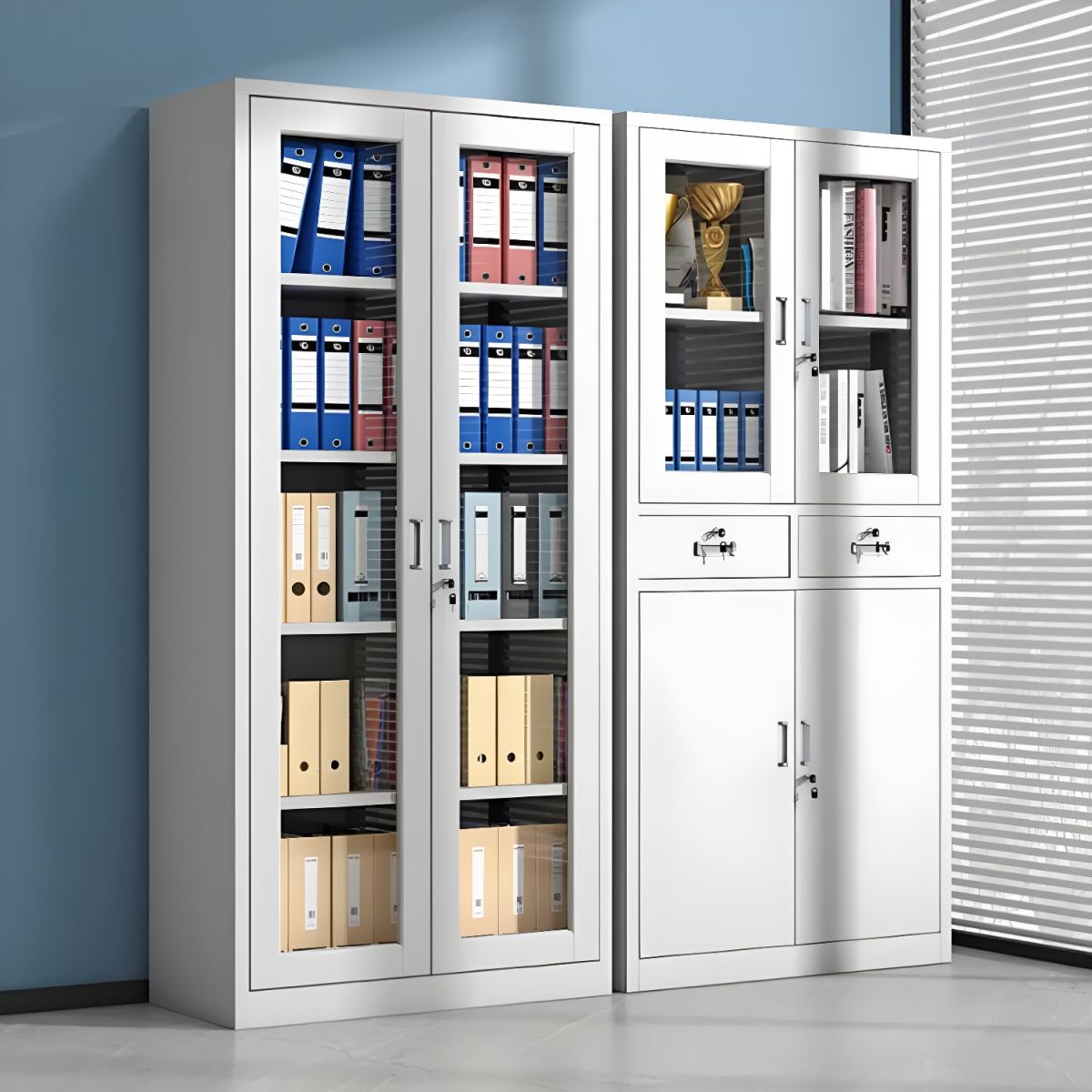 Full-Glass Office Display Cabinet - Tamco - Furniture shop