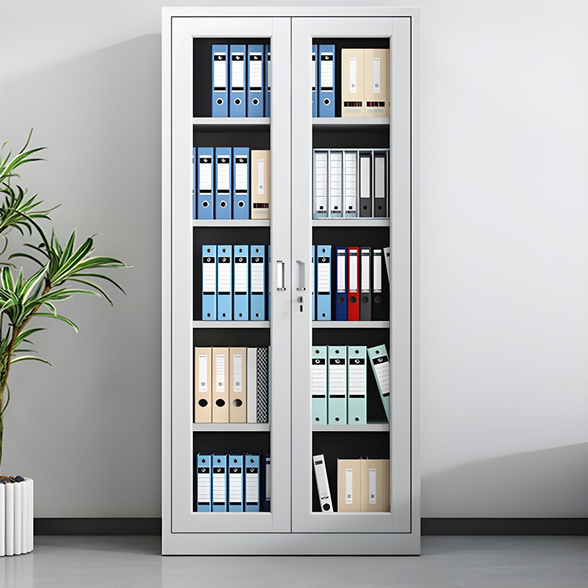 Full-Glass Office Display Cabinet - Tamco - Furniture shop