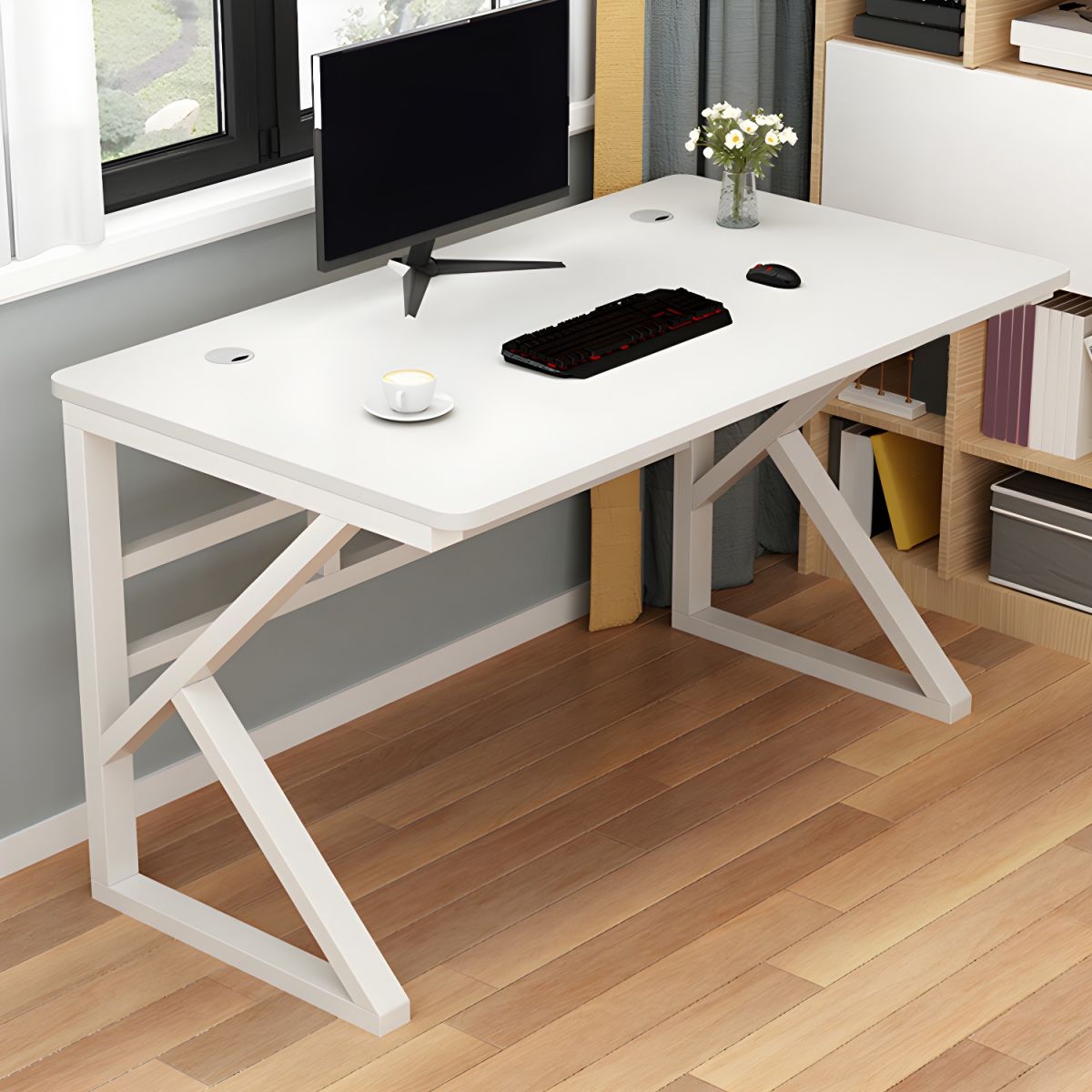 Industrial Writing Desk Manufactured Wood - Tamco - tables