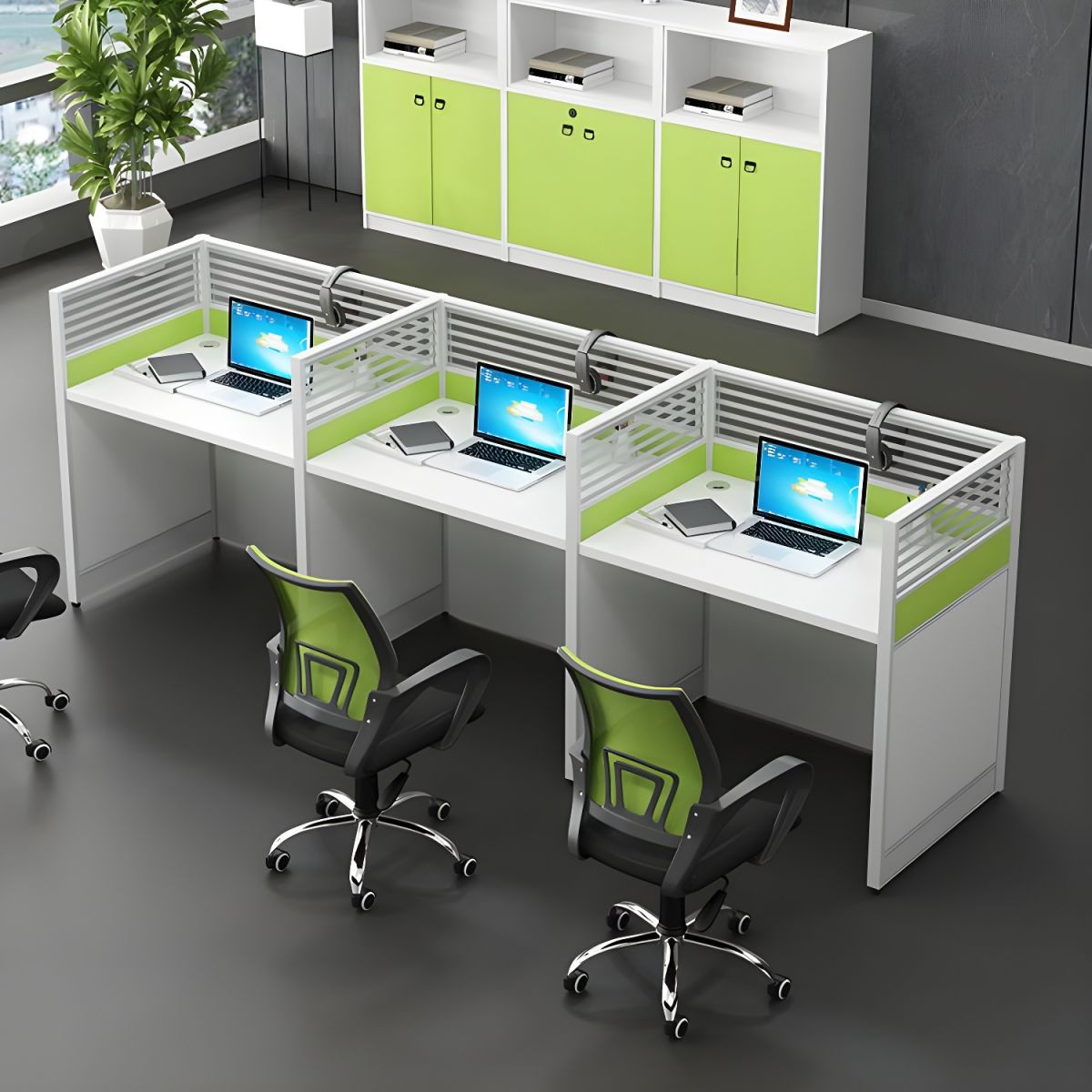 Modern Style Rectangular Computer Desk - Tamco - tables