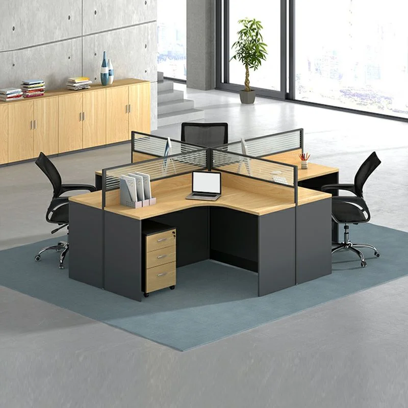 Open view 4-Way Office Workstation - Tamco - office desks