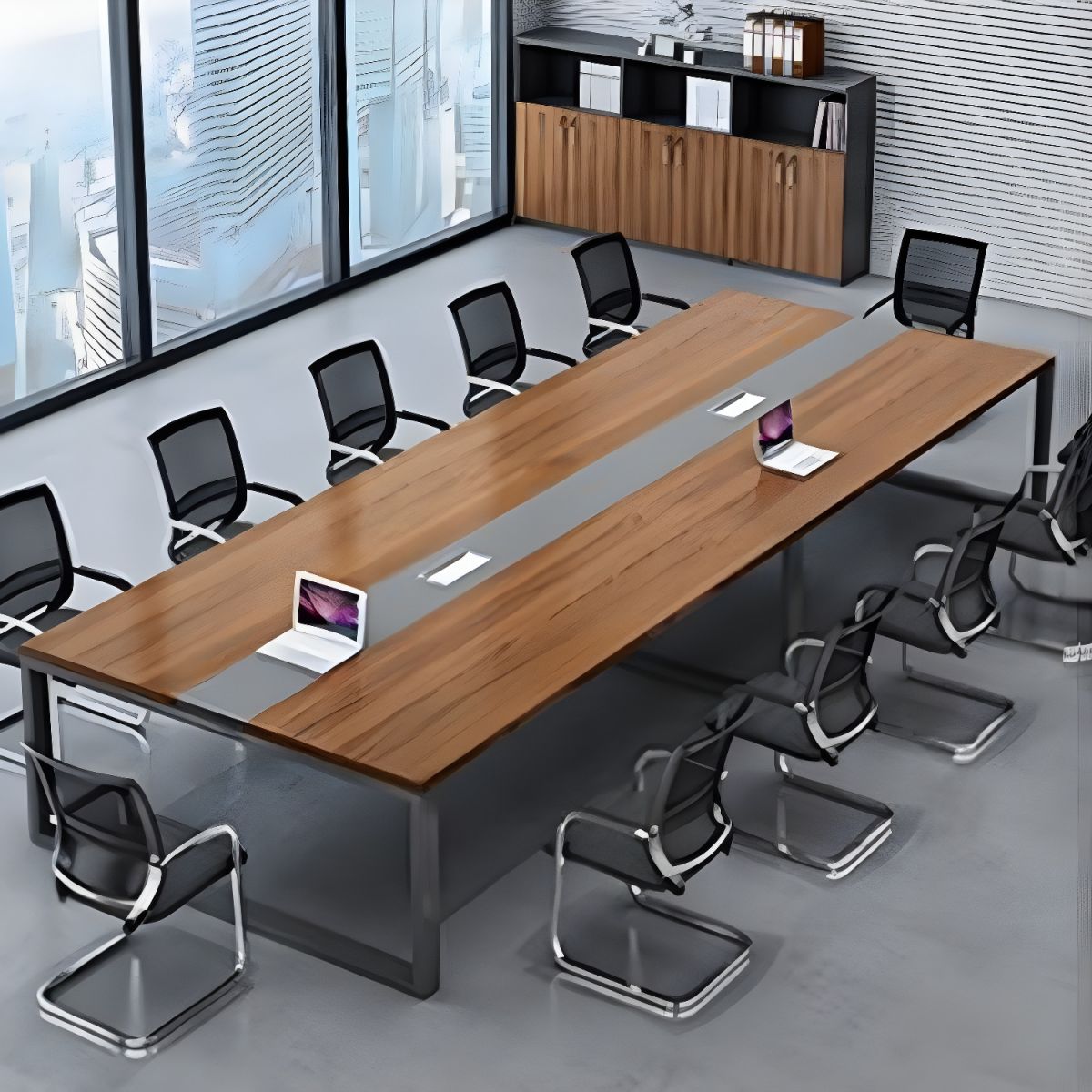 Rectangular Large Conference Table - Tamco - office desks