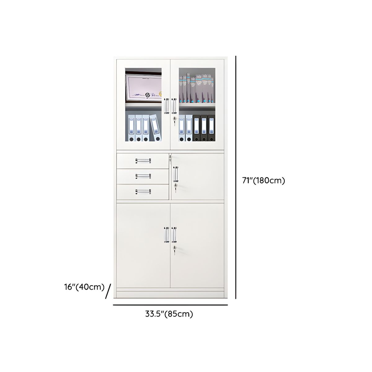 Steel filling cabinet with safe - Tamco , Filling cabinets