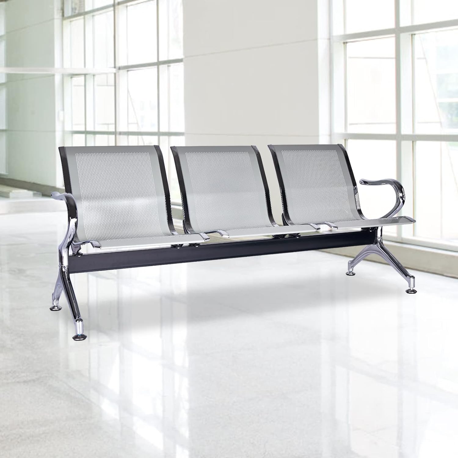 3-Seat Waiting Room Chair - Tamco - Reception furniture sets
