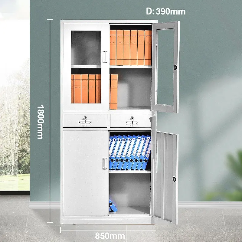 2-Door metallic office cabinet - Tamco