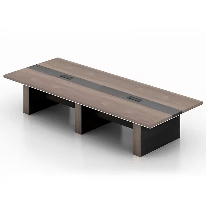 Executive Natural Wooden Office Table - Tamco -Furniture shop in Kenya